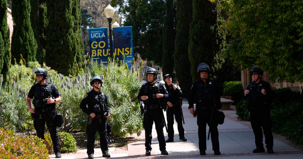 Board approves more non-lethal weapons for UCLA police after Israel ...