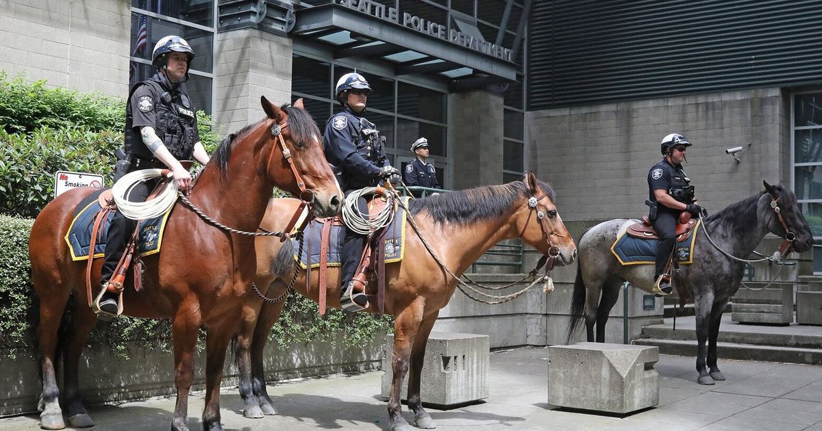 Seattle police to disband mounted unit amid staffing challenges | The ...