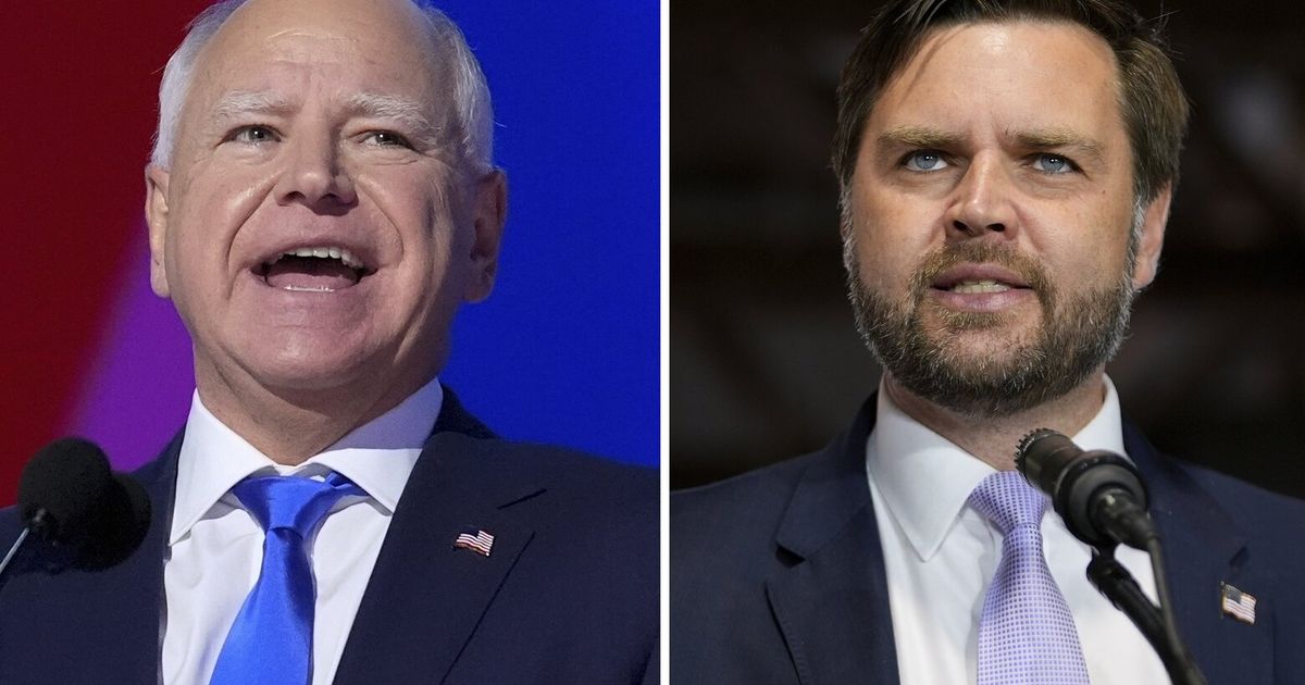 How to watch the vice presidential debate between Walz and Vance | The ...