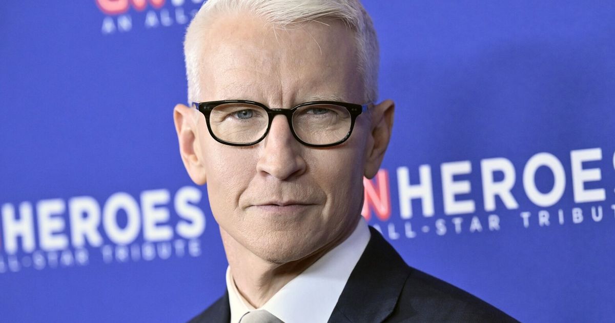 Anderson Cooper hit with debris during live Hurricane Milton broadcast ...
