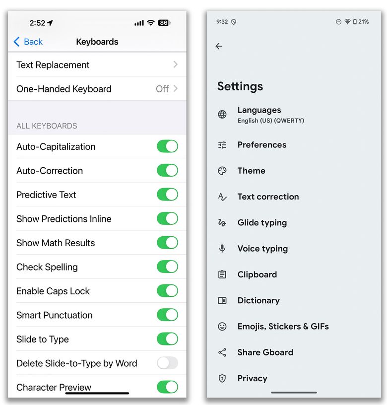 Keypad Settings New On Mouse & Keyboard. Anything That Should Be