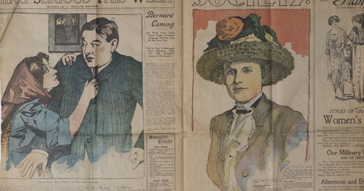 What Moira Macdonald found magical about a 1911 newspaper | The Seattle ...
