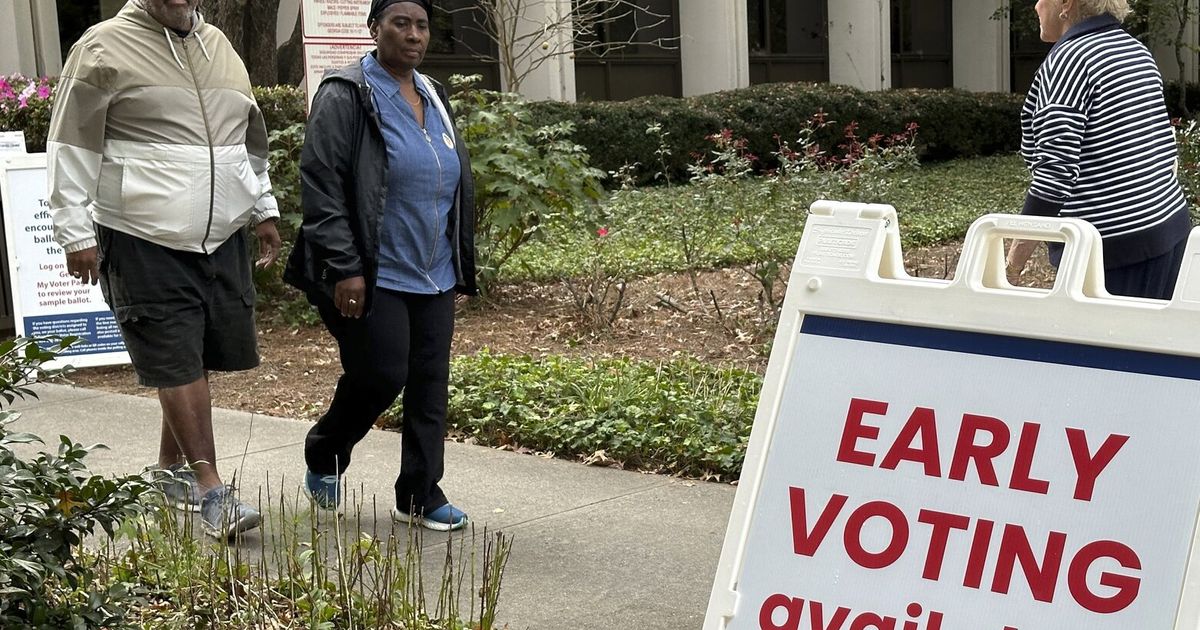 More than half million early voters in Georgia didn’t vote in 2020 ...