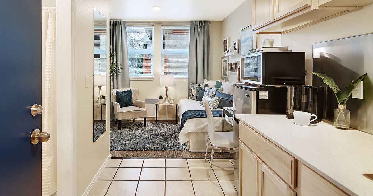 A pod of one’s own: Micro-studio living in Seattle | The Seattle Times
