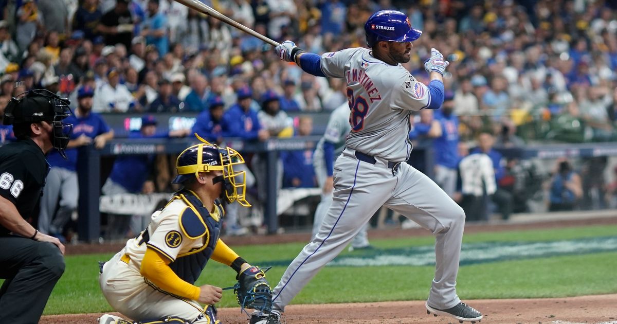 Mets continue wild ride with 8-4 win over Brewers in playoff opener ...