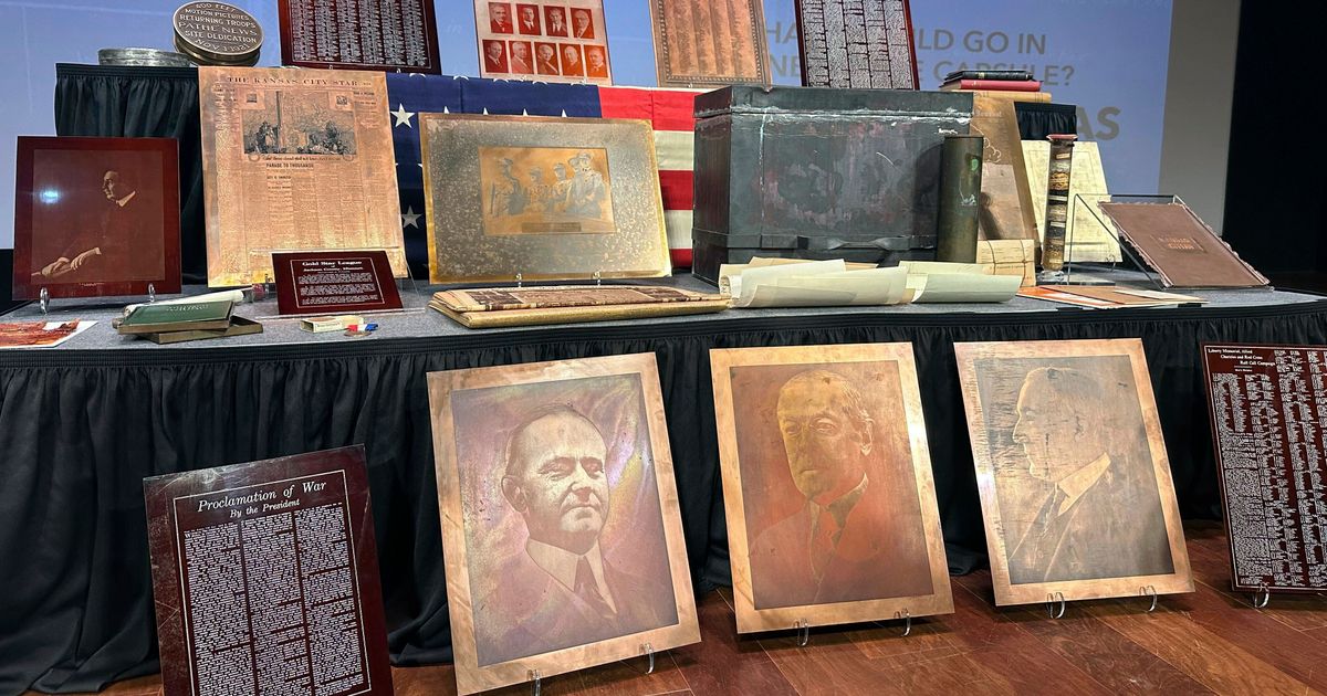 A century-old time capsule’s contents are unveiled in Kansas City | The ...