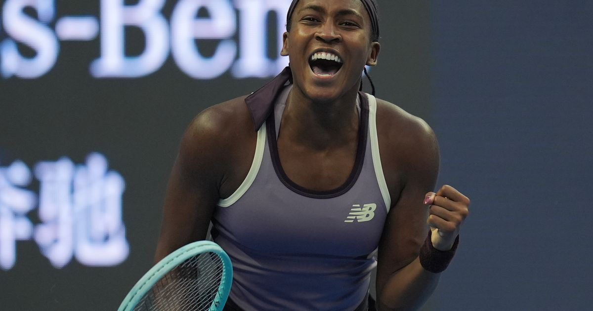 Gauff rallies to reach China Open final. Sinner and Alcaraz win in ...