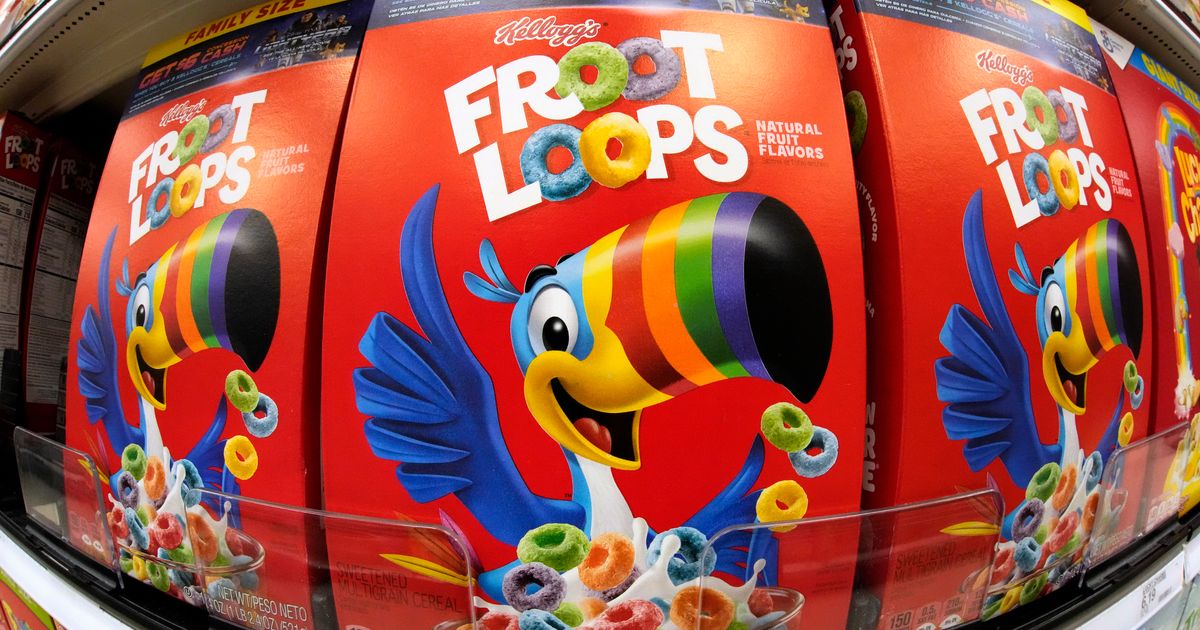 Protesters demand Kellogg remove artificial colors from Froot Loops and ...