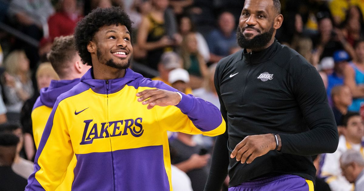 While LeBron and Bronny prepare for their historic family pairing, the ...