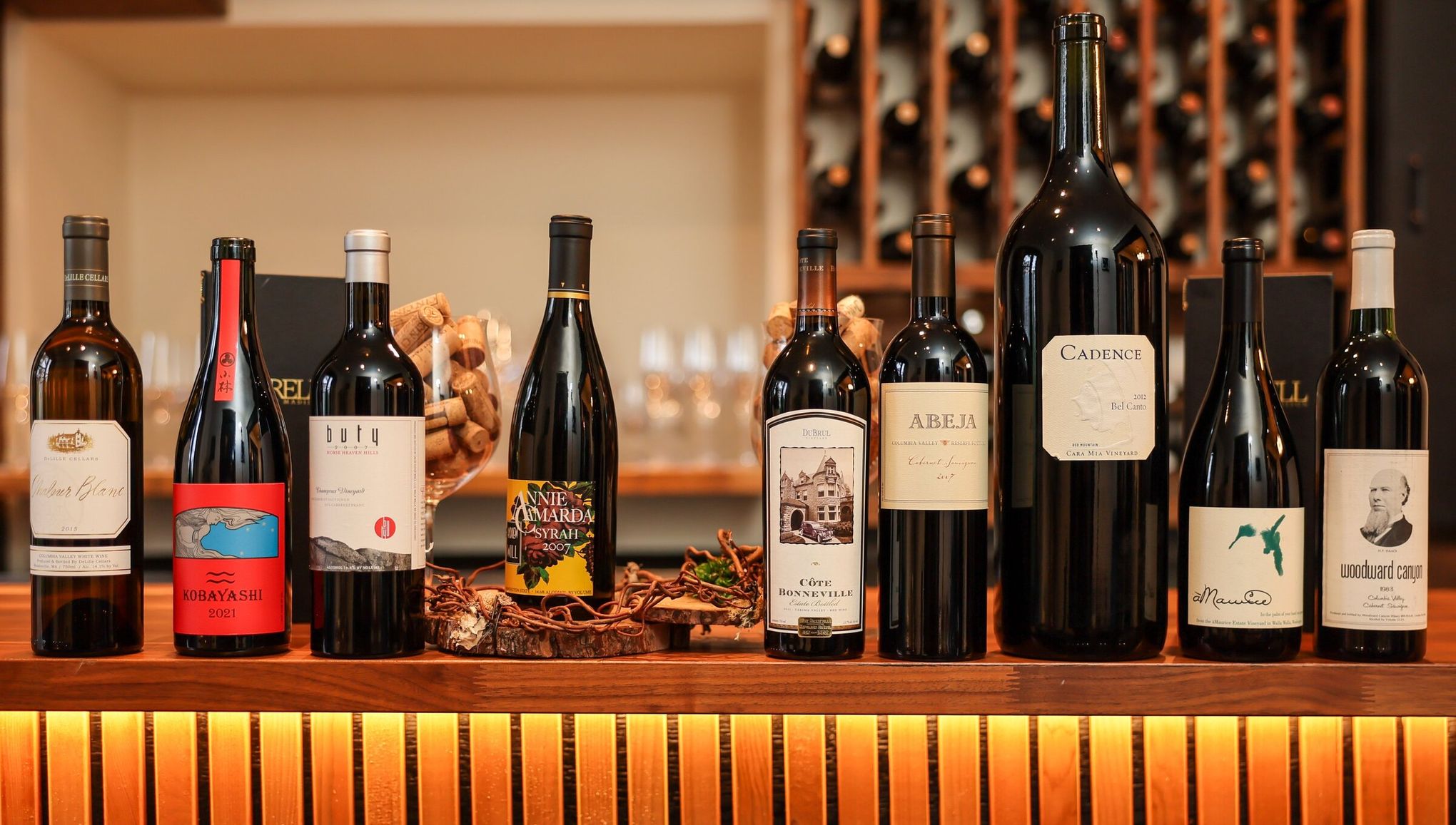 Washington wines — and only Washington wines — are on the menu at ...