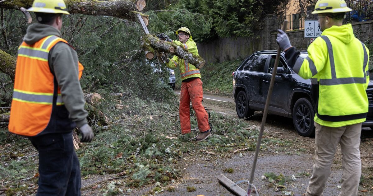 Bomb cyclone: Updates on Seattle area power outages, school closures ...