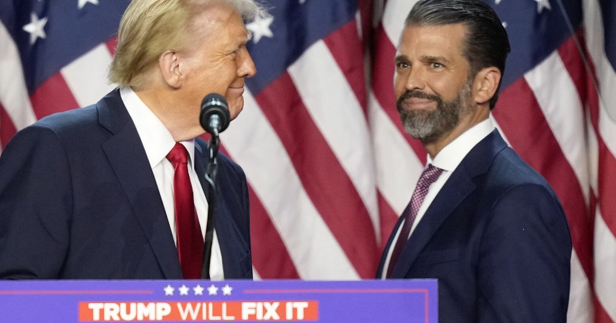 Donald Trump Jr. emerges as a loyal enforcer | The Seattle Times