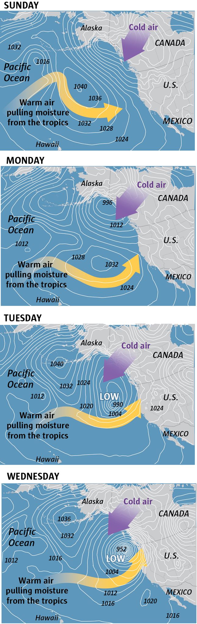 How a powerful bomb cyclone ravaged the Northwest | The Seattle Times