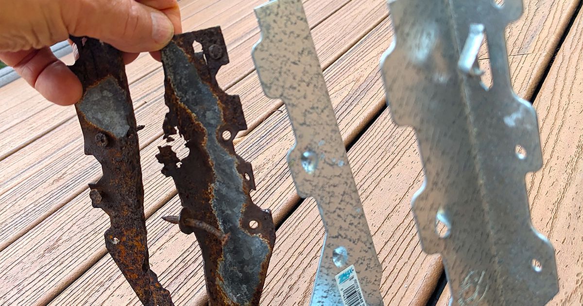 Ask the Builder: Beware of rusted joist hangers and nails | The Seattle ...