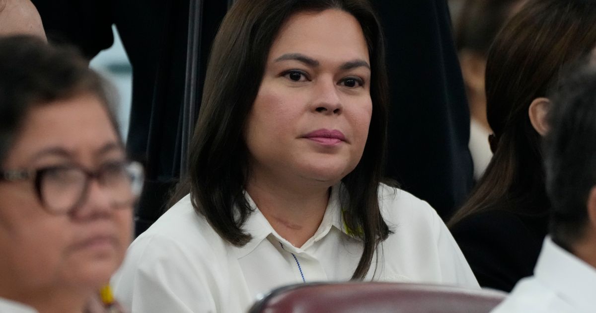 The Philippine vice president publicly threatens to have the president ...