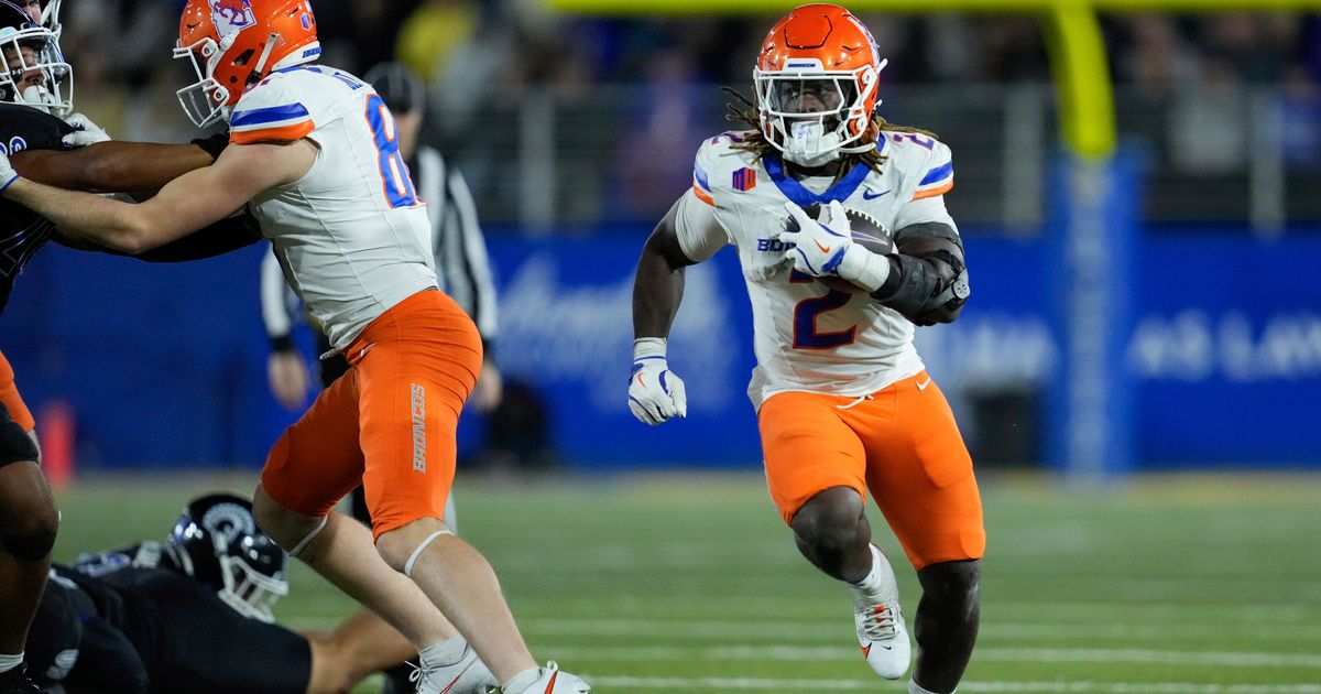 Coach Spencer Danielson says 12th-ranked Boise State must seize moment ...