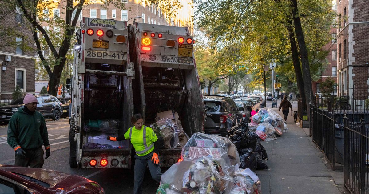 New York City generates 44 million pounds of garbage a day. The city ...