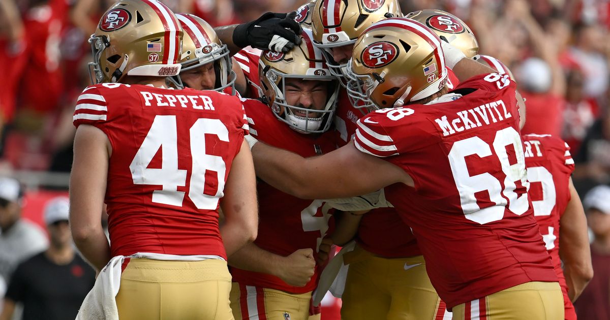Moody shrugs off 3 missed FGs to kick 49ers past Buccaneers 23-20 in ...