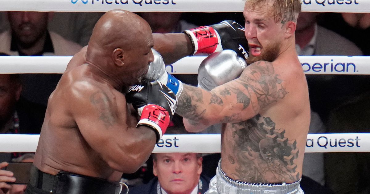 PHOTO COLLECTION: Mike Tyson vs Jake Paul | The Seattle Times
