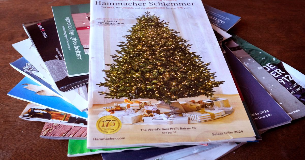 Why your favorite catalogs are smaller this holiday season | The ...