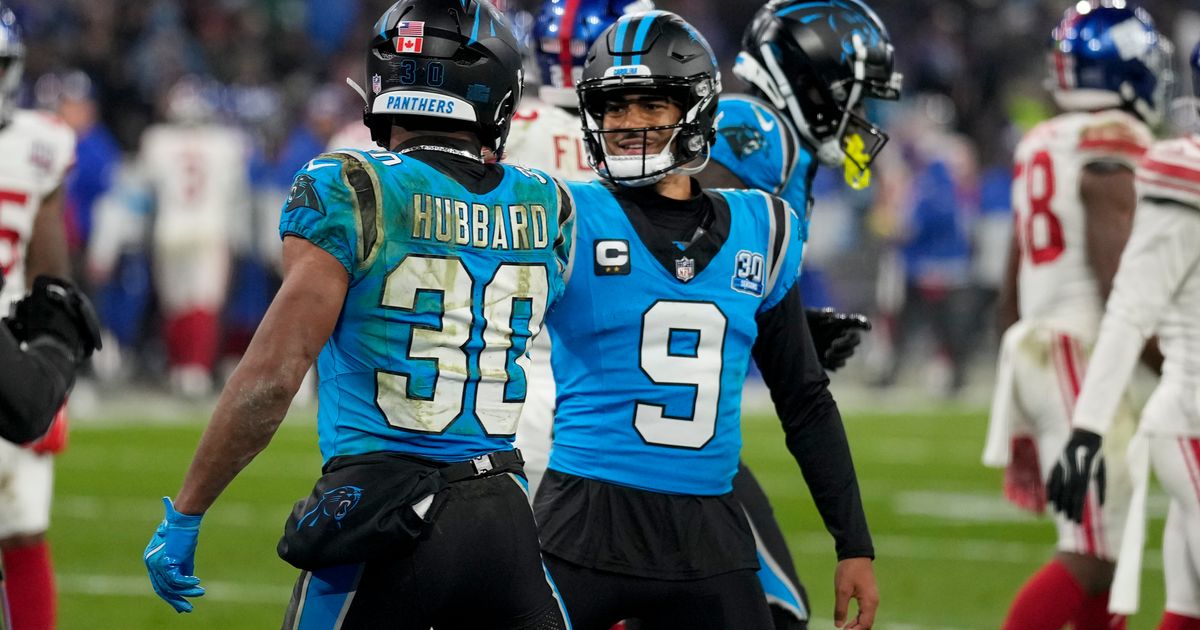 Pineiro’s 36-yard field goal in OT lifts Panthers to 20-17 win over ...