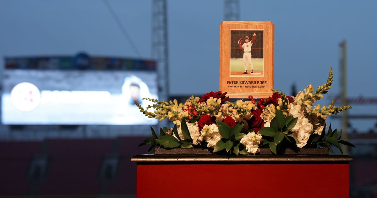 Reds honor Pete Rose with a 14-hour visitation at Great American Ball ...