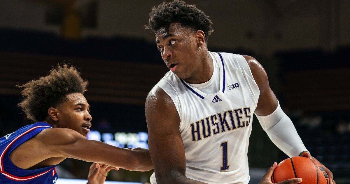 Great Osobor, Tyler Harris lead Huskies into Big Ten men’s basketball ...