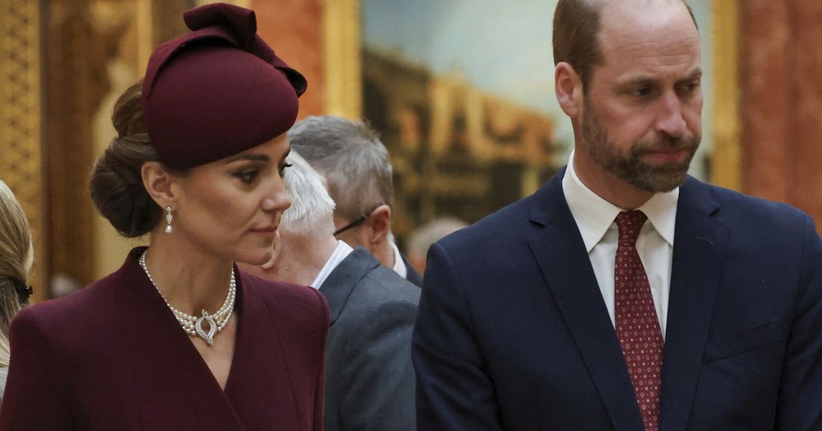 Princess of Wales joins royals as Qatari state visit to the UK starts ...