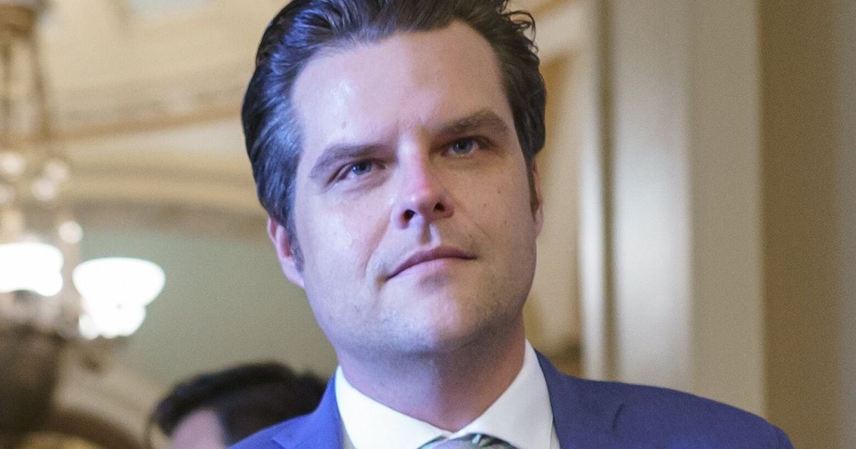 House Ethics Committee Accuses Gaetz Of Paying For Sex Including With