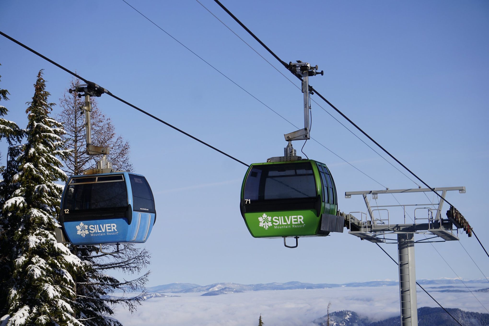 Silver Mountain Resort Silver Mountain Resort In Kellogg, Idaho USA