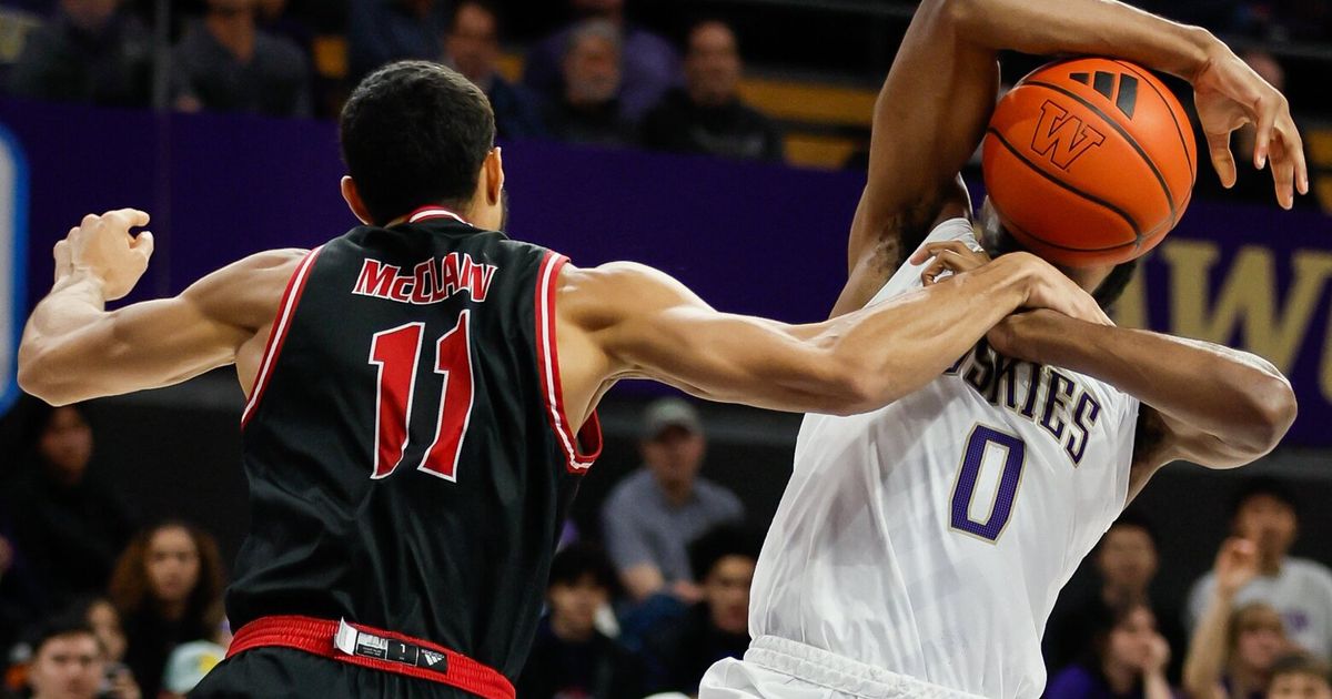 Photos: UW men’s basketball secures win over EWU, 87-69 | The Seattle Times