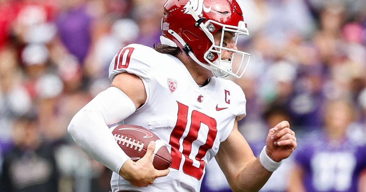 WSU Cougars QB John Mateer entering transfer portal | The Seattle Times