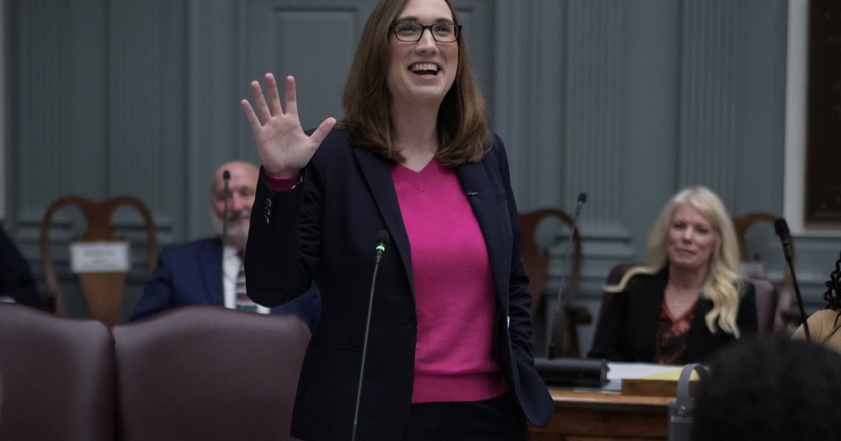 Transgender trailblazer Sarah McBride heads to her debut in Congress ...