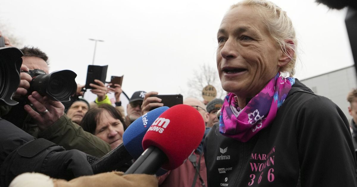 Running a marathon a day in 2024, she has a world record within her ...