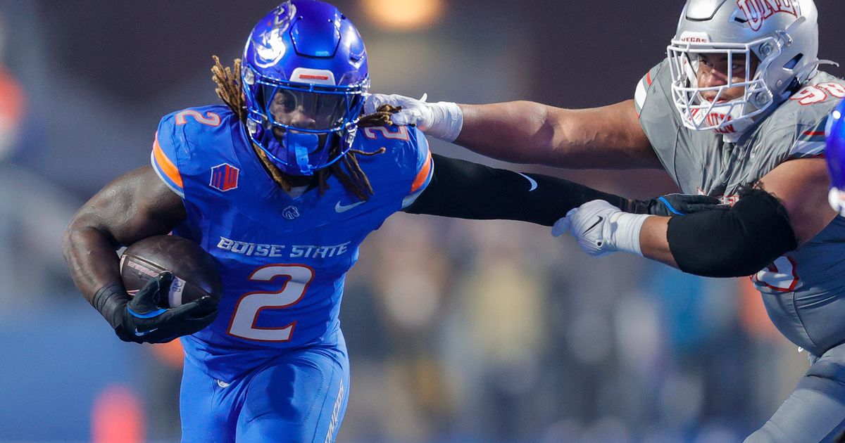 Ashton Jeanty lets his play do the talking for CFP-bound Boise State ...