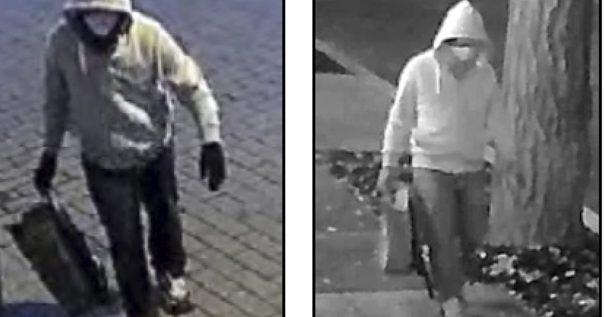 FBI releases new video of a suspect planting a pipe bomb near DNC ...