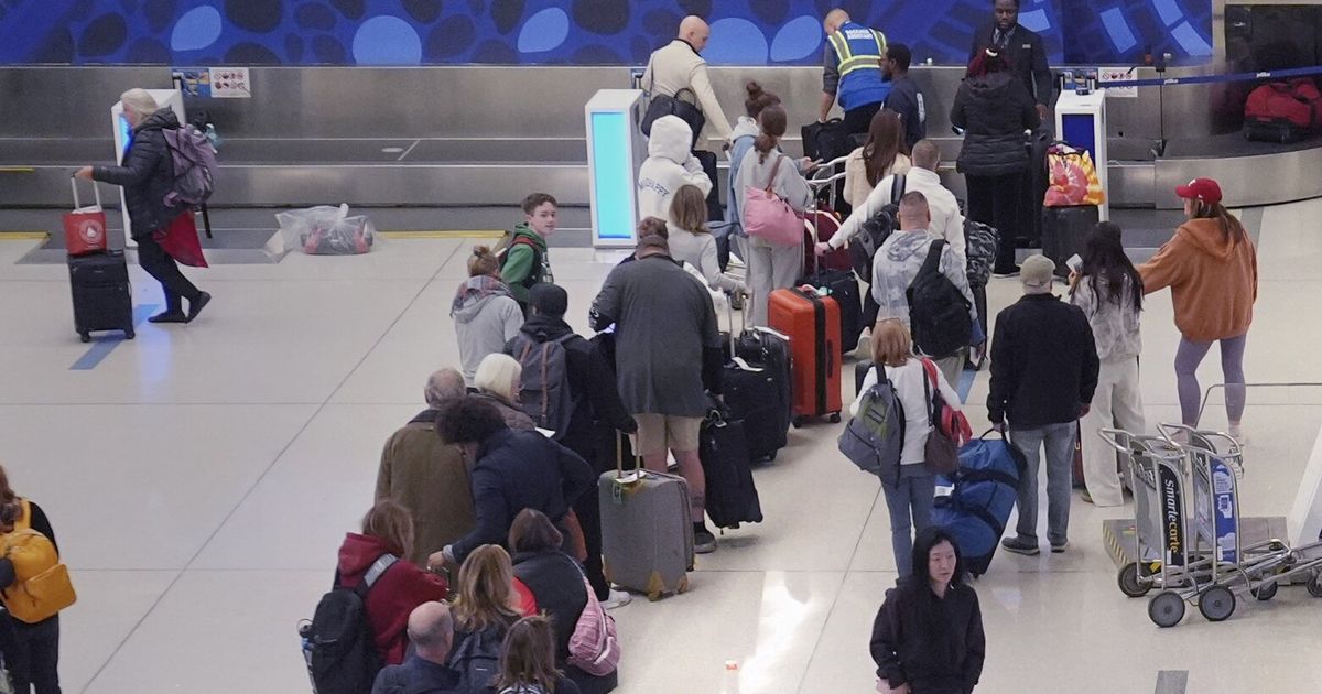 A major airline is being fined for chronic flight delays, and ...