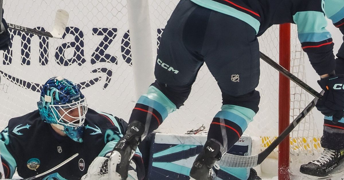 Kraken score 4 goals in under 6 minutes to rout Sharks | The Seattle Times