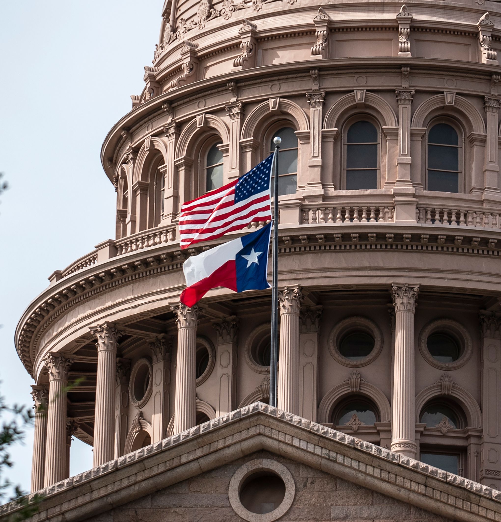 The United State Of Texas Flag