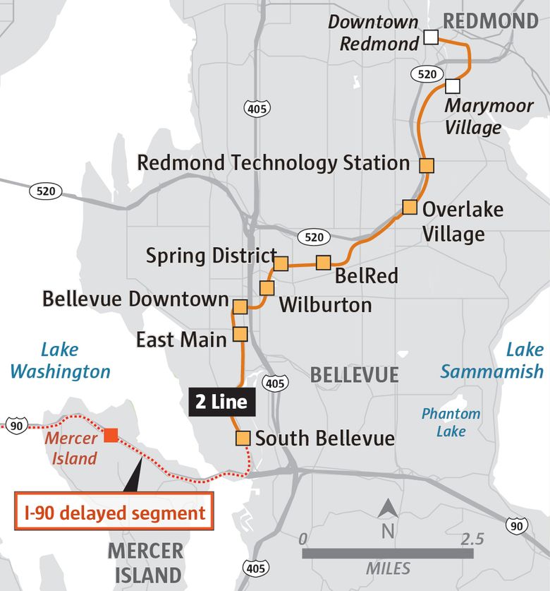 Redmond Transit Center Map