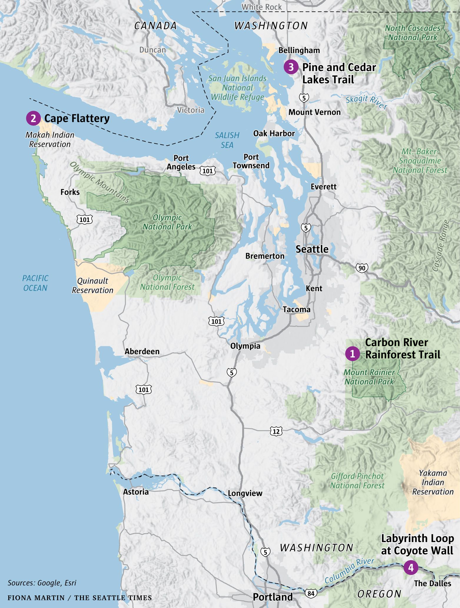 4 winter hikes to take in WA state if you don’t have snowshoes | The ...