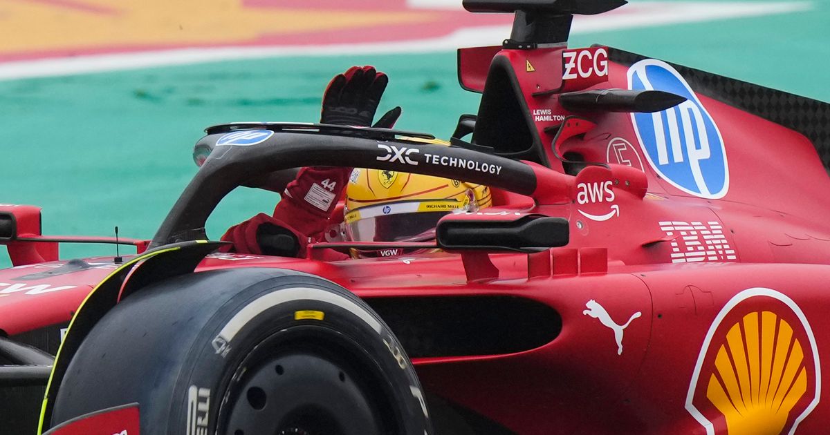 Lewis Hamilton says driving a Ferrari F1 car for first time was ...