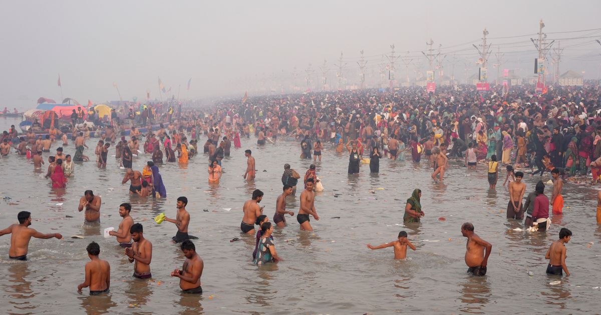 The Maha Kumbh festival in northern India is the world’s largest ...