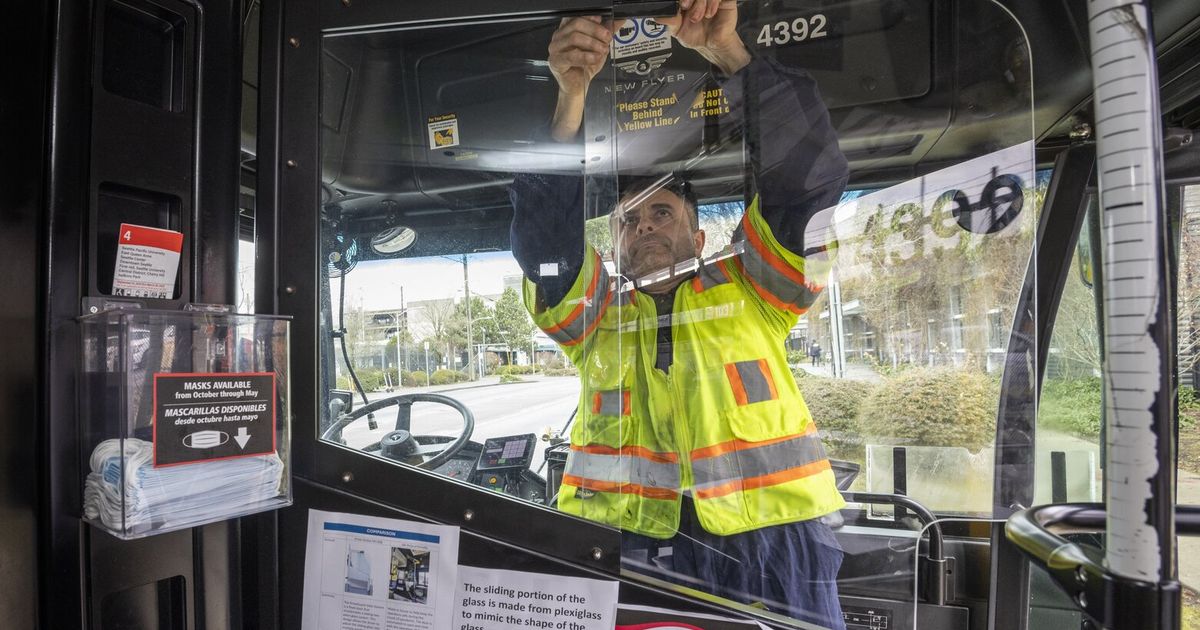 King County Metro unveils latest idea for keeping bus drivers safer ...