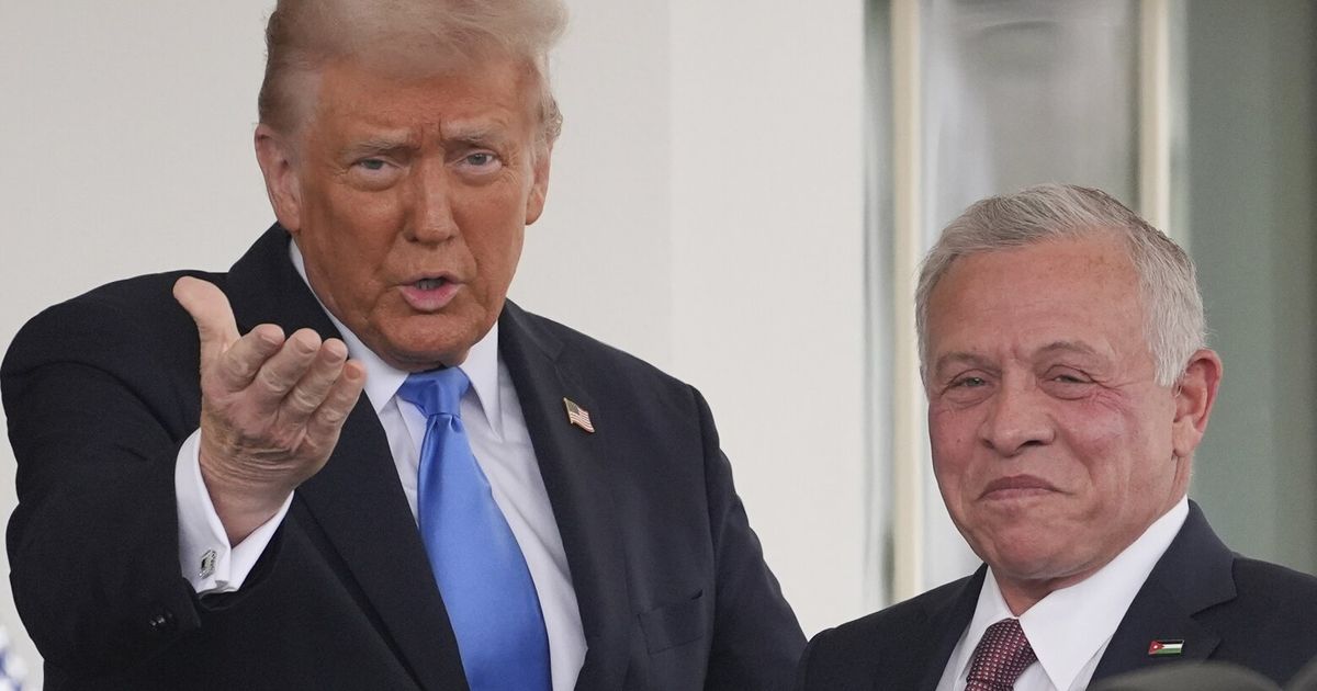 After meeting with Trump, Jordan’s king says his country opposes ...
