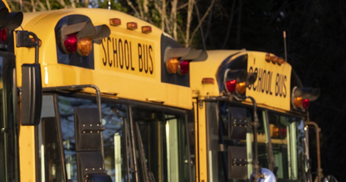 Northshore school bus windshield shatters, footlong metal piece strikes ...