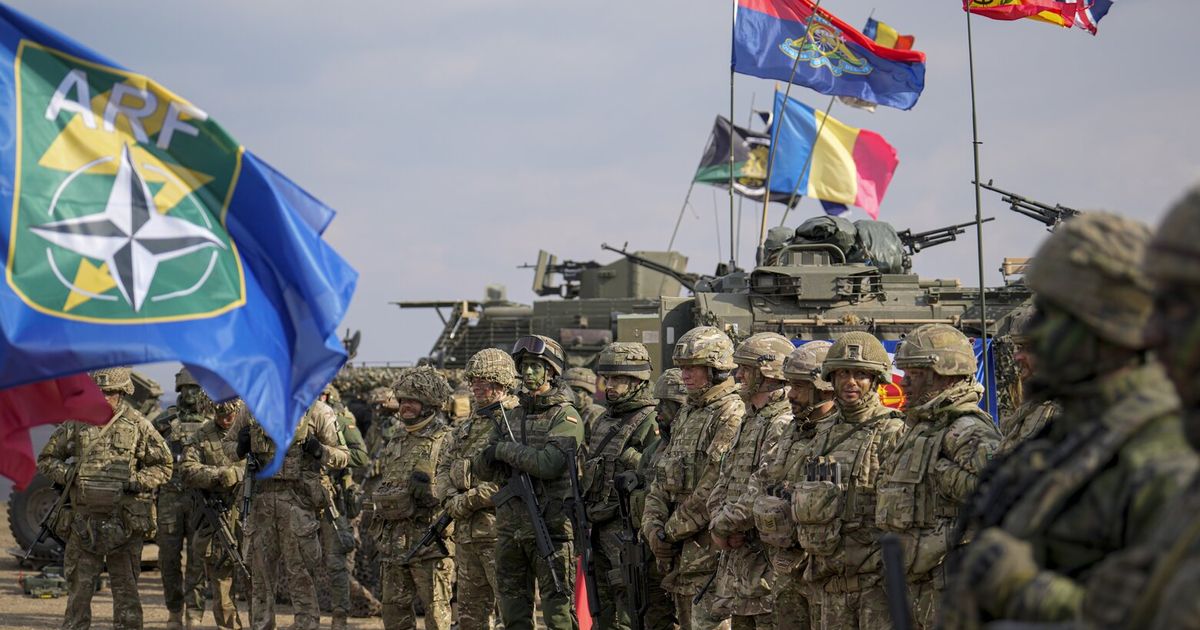 A worried NATO holds large-scale combat drills as the US stance on ...