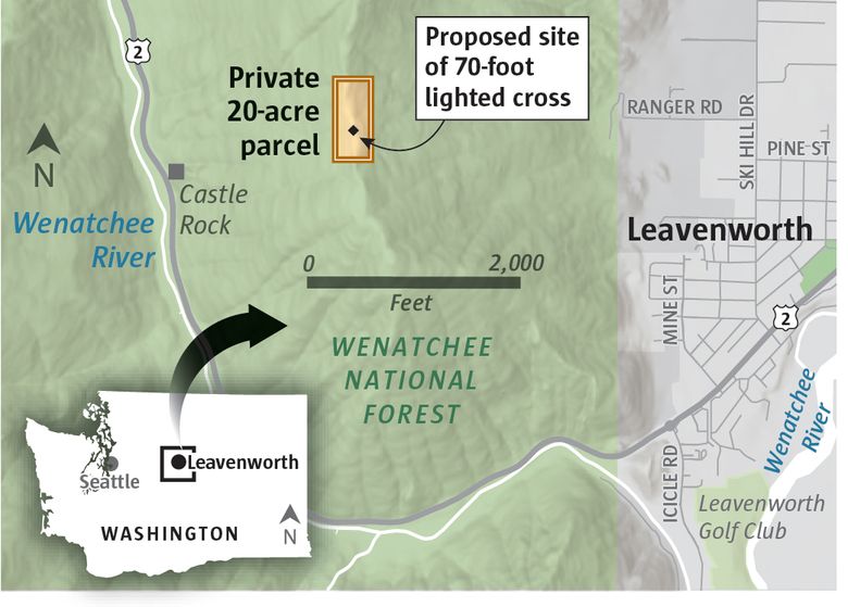 Leavenworth Washington Map ZIP Code 98826 Leavenworth, Washington