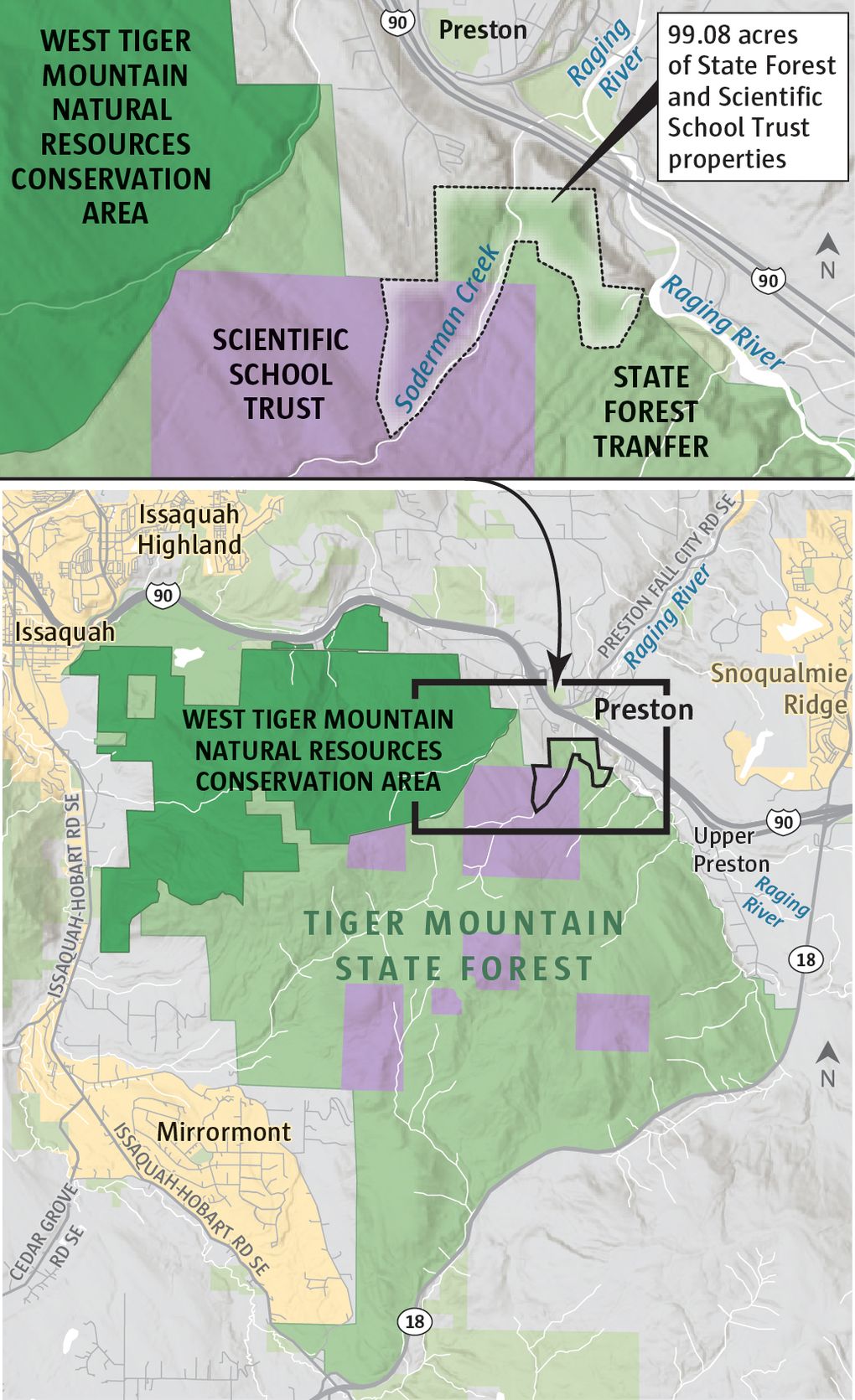 A beloved forest reserve in King County is expanded | The Seattle Times