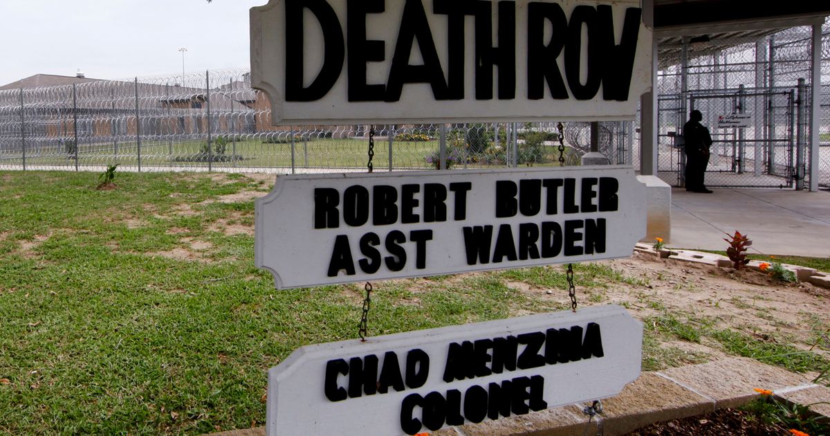 Louisiana death row inmate who is scheduled to die by nitrogen hypoxia ...